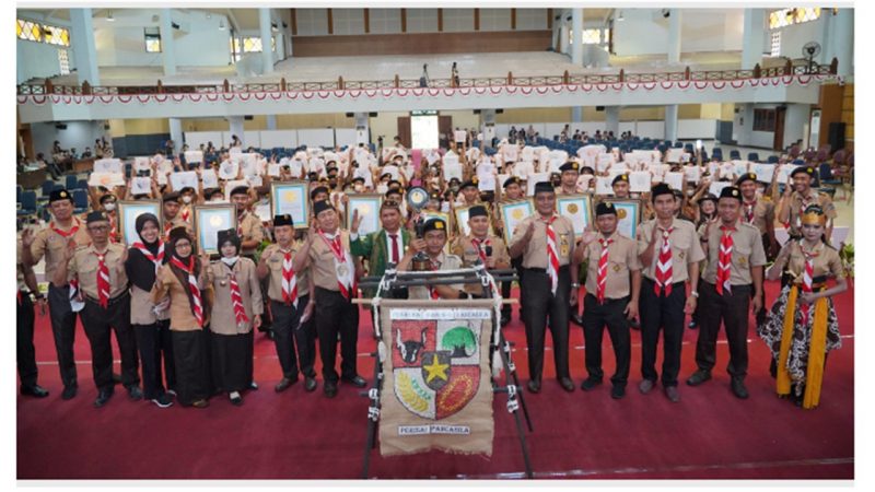 Sebanyak 6.206 Mahasiswa Baru UNNES Menyulam Perisai Pancasila dalam ...