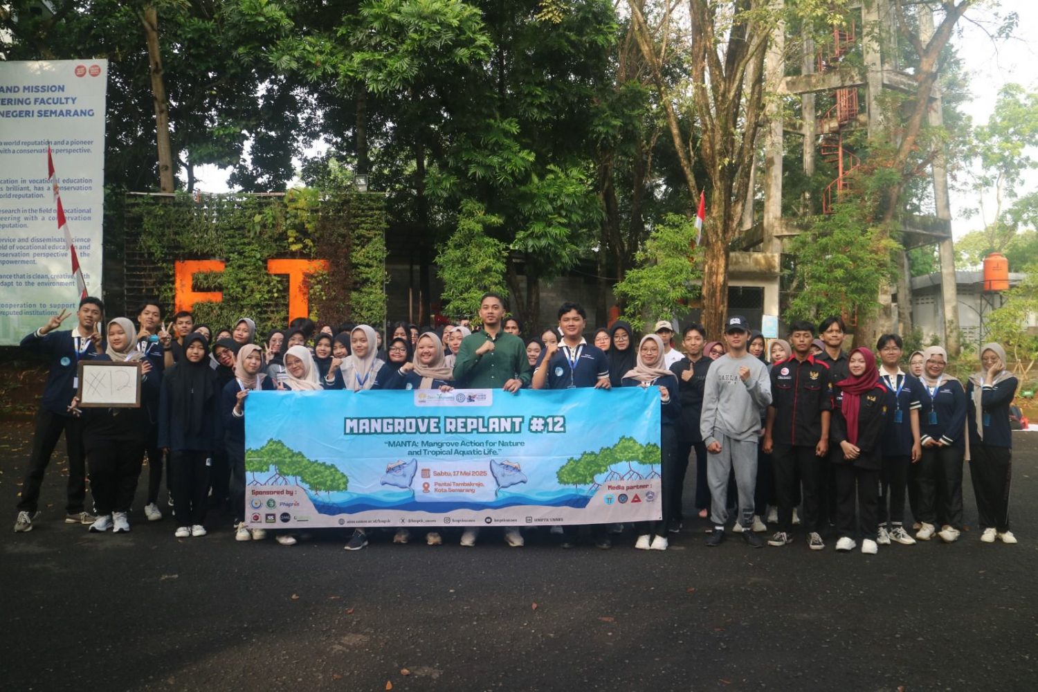 FT UNNES Students Care About the Environment: Mangrove Replant in 2025 ...