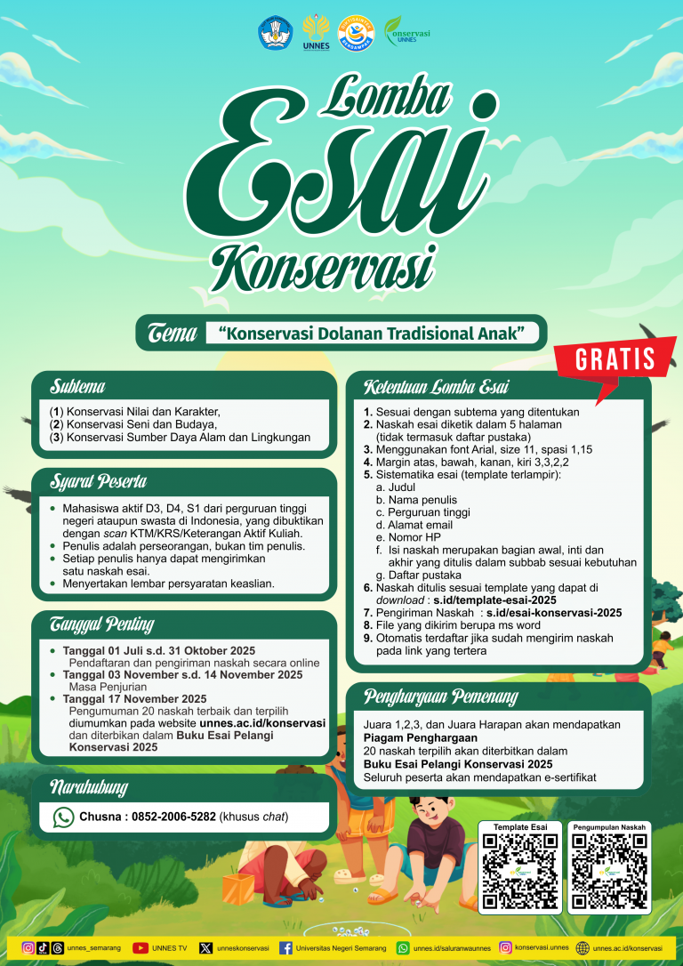 November 17, 2025 – Konservasi UNNES